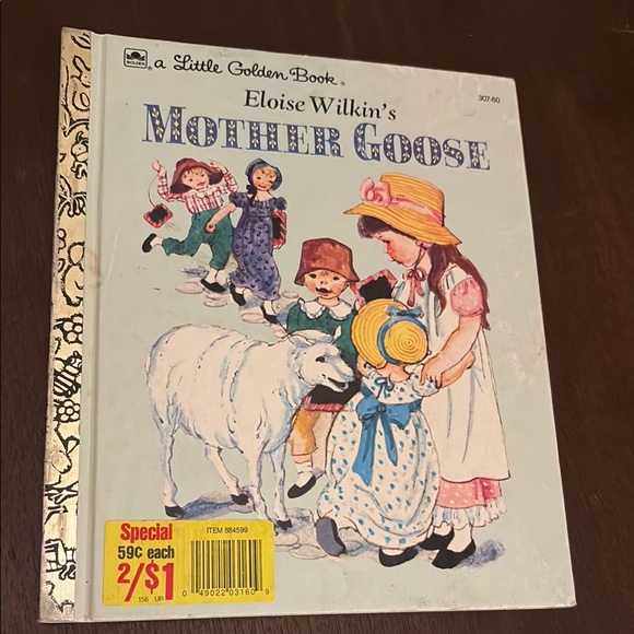 Little Golden Book | Other | Little Golden Book Mother Goose By Eloise ...